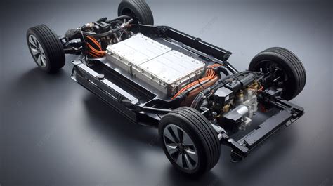 전기 자동차는 측면에 배터리 팩이 있습니다 전기 자동차 배터리 사진 배터리 자동차 배터리 배경 일러스트 및 사진 무료 다운로드 Pngtree