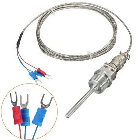 Rtd Sensor PT 100 RTD Sensor With Extension Cable Manufacturer From