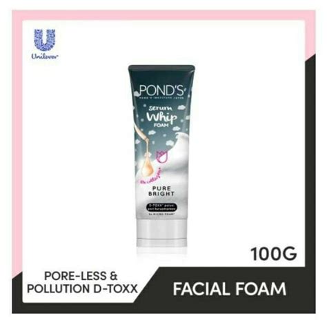 Jual Ponds Whip Facial Foam Sabun Cuci Muka Pure Bright With 10x