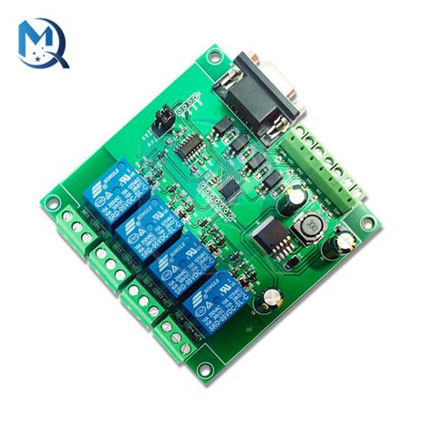 Módulo De Relé Modbus De 4 Canales Dc7 24v Rs232ttl Interfaz Uart