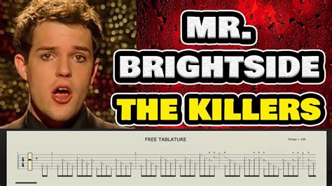 The Killers Mr Brightside Acoustic With Tab Youtube