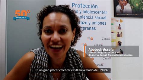 Saludo A Unfpa De Abebech Assefa Canadá Youtube