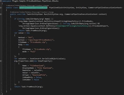 Sitecore Commerce 9 Extending Bizfx Part 1