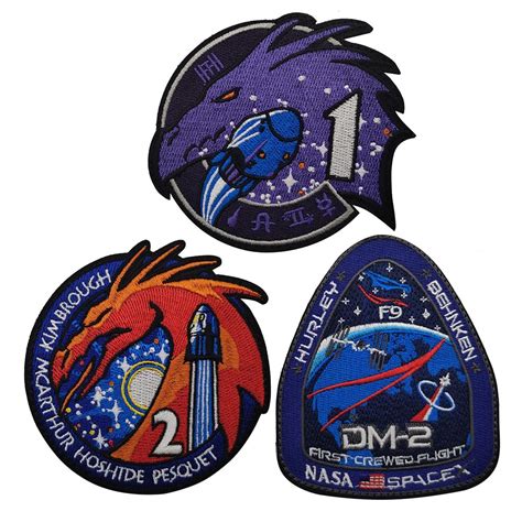 C2 Patches Spacex