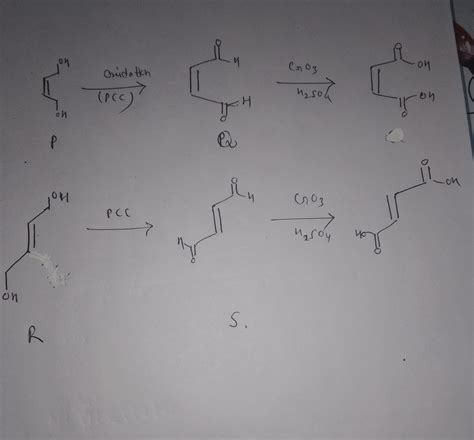 Solved 3 Fumaric Acid And Maleic Acid Are A Pair Of Isomers The