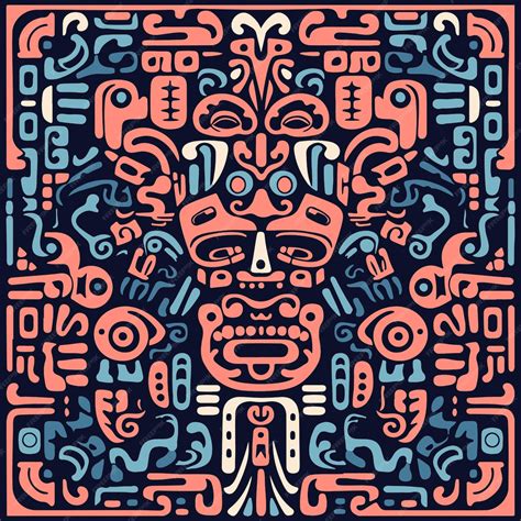 Premium Vector Maya Pattern Maya Texture Maya Background Maya Vector