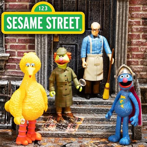 Comprar Figura Mr Hooper Sesame Street Barrio Sésamo Articulada 10 Cms