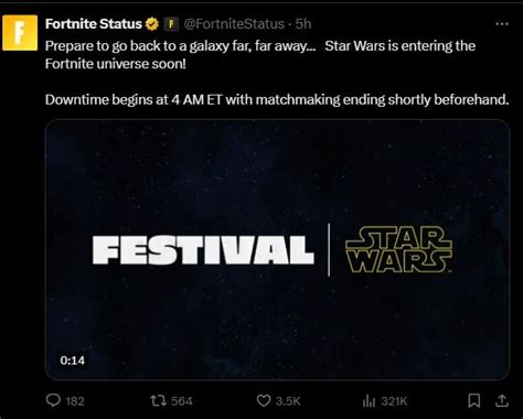 Fortnite v29 40 Star Wars 업데이트 조기 패치 노트 4 24 2024년 5월 3일 오늘 서버 다운타임