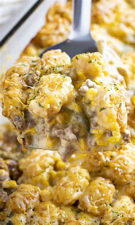 Cheese Tater Tot Casserole Recipe Sour Cream Besto Blog