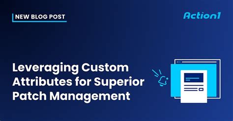 New Blog Post Leveraging Custom Attributes For Superior Patch