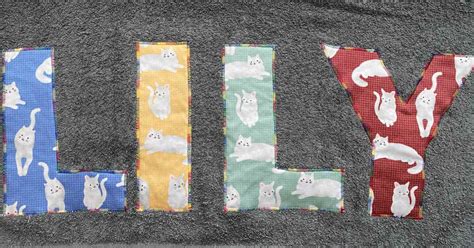 Make Easy Letter Applique Projector Sewing