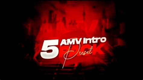 Top 5 Best Intro Alight Motion Presets Xml File Youtube