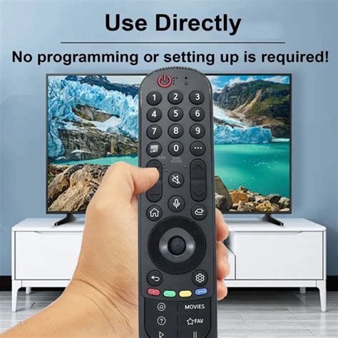 MR21GA Infrared TV Remote Control For LG AN MR21GA Smart TV Remote