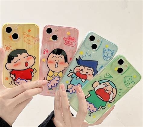 짱구 맹구 철수 훈이 아이폰케이스 커플 폰케이스 귀여운 인형 Y2k 케이스 아이폰14 손민수 지수 키티 핸드폰케이스 에이블리