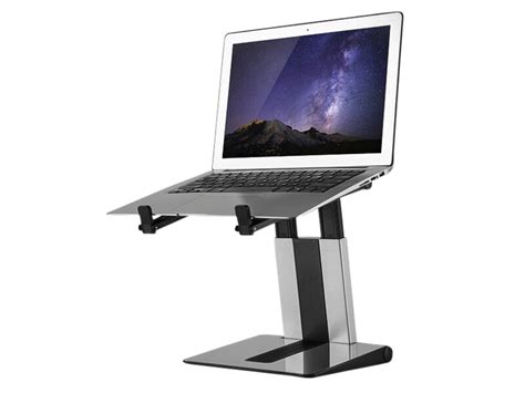 Laptopstandaard Neomounts Nsls200 Opvouwbaar Zwart Zilver Kopen