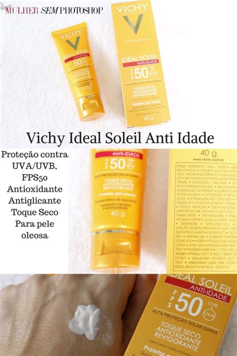 Vichy Ideal Soleil Anti Idade Resenha
