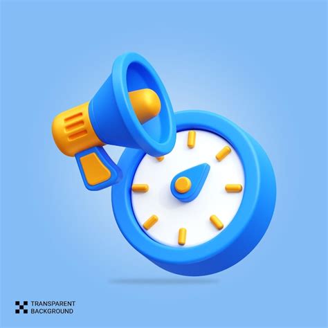 Premium Psd Psd 3d Campaign Launch Icon