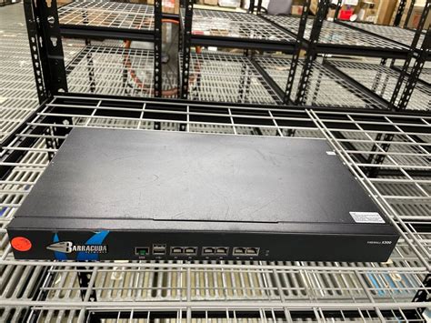 Used Barracuda Networks X300 Vpn Firewall Network Security 6x 1gbe Port Nsa1120a X300 Ubb Threads