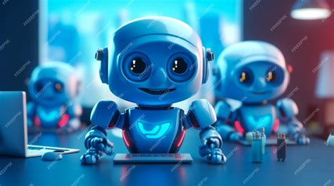 Premium Ai Image Robot Analysing Stock Market Graph For Business Growth And Artificial