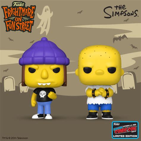 Funko NYCC 2022 The Simpsons Jimbo Jones Funko Pop