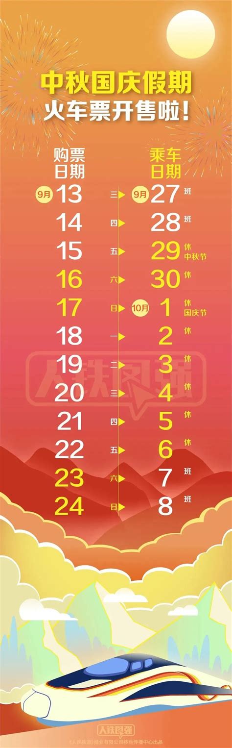国庆黄金周火车票今日开售！你关心的问题都在这里→澎湃号·媒体澎湃新闻 The Paper