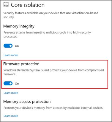 System Guard Secure Launch And SMM Protection Windows Microsoft Learn