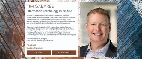 Executive Career Partners On Linkedin Tim Gabaree