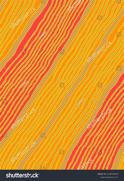 Traditional Indian Leheriya Allover Design Pattern Stock Illustration