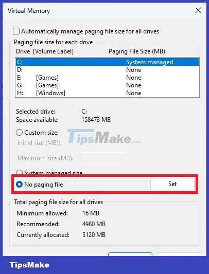 Instructions For Changing Pagefile Size And Position On