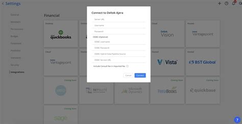 Deltek Ajera Cloud Integration