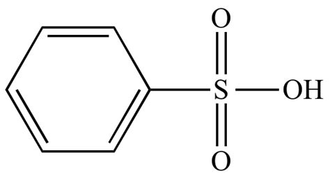 Illustrated Glossary Of Organic Chemistry Sulfonic Acid