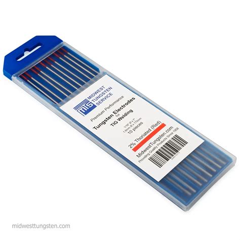 Tig Tungsten Electrodes Explained With Color Chart 55 Off