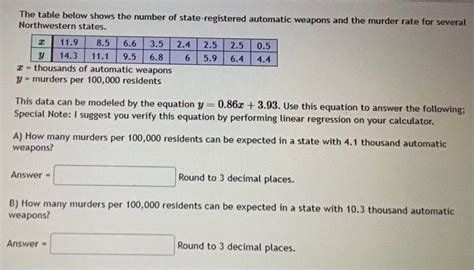 Solved Here Is A Bivariate Data Set Find The Correlation