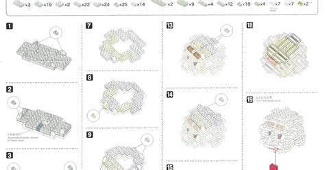 Nanoblock Instructions