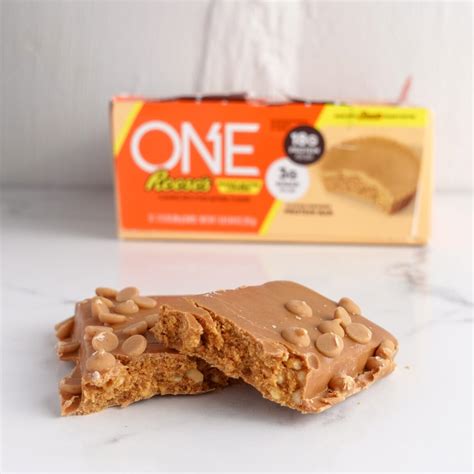Reeses And Hersheys Protein Bars By One Bars Honest Review Protein Snack Reviews