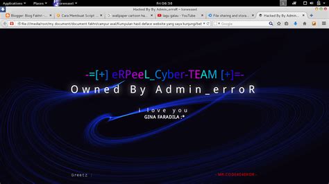 Kumpulan Script Deface Terkeren Terbaik Blog Fakhri