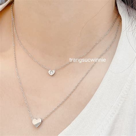 Dây Chuyền Layer Tim Winnie Accessories