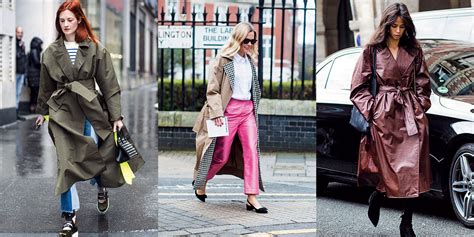 트렌치 코트의 변주 하퍼스 바자 코리아