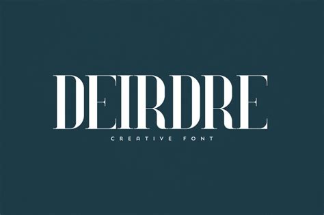 Deirdre Font All Free Fonts