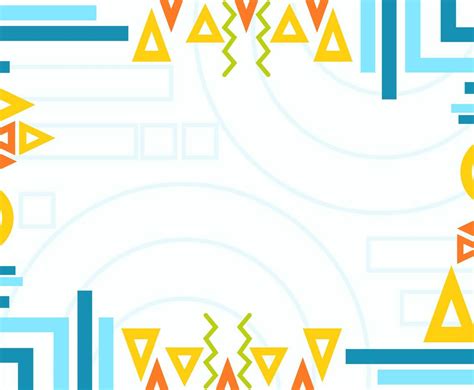 Colorful Abstract Shapes Background Vector Art And Graphics