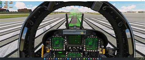 F 18 Hud And Displays Broken 21 By Citation66 Aircraft And Systems Microsoft Flight