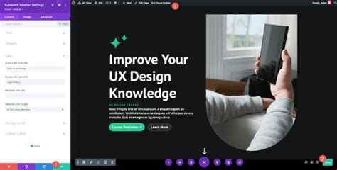 How To Balance The Primary Secondary Buttons In Your Divi Fullwidth Header Module