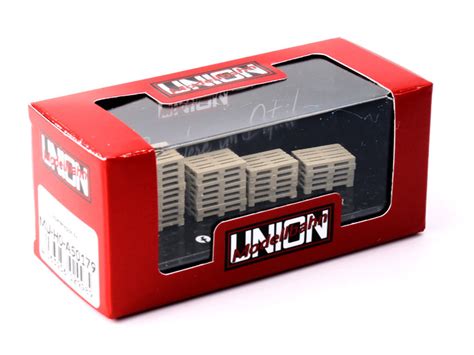 Ho Pallet Stack 4x Finished Model Ho Gauge