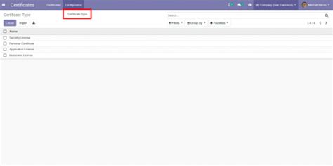 Odoo Certificate License Management Expiry Reminders Automation