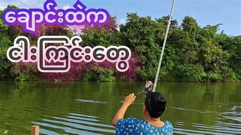ဗုံးချိတ် နဲ့ ငါးမြစ်ချင်း💥 နန်းကွေ့ချောင်းမှာ ဘော်ဒါတွေနဲ့ တစ်နေ့တာ