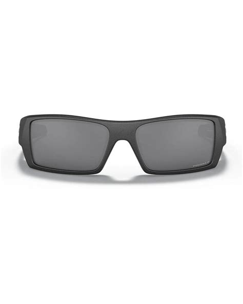Shop Oakley Gascan Prizm Polarized Sunglasses In Steel Wprizm Blk Pol