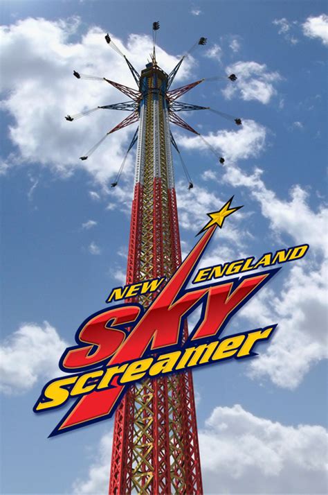 Sky Screamer Testing At Six Flags New England Theme Park News
