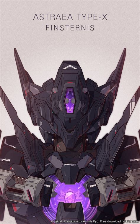 Gundam Astraea Type X Finsternis Gundam And 1 More Drawn By Azzalea
