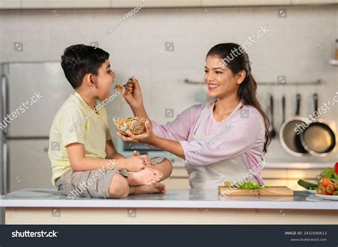 Indian Mom Son Photos And Images And Pictures Shutterstock