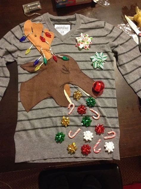 Printable Vomiting Reindeer Template